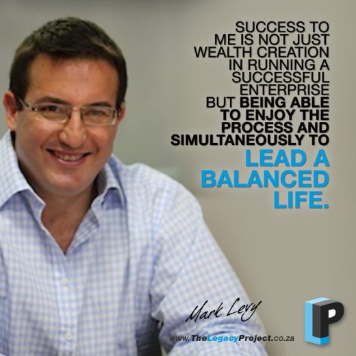 Mark Levy | Joint CEO of Blue Label Telecoms | The Legacy Project