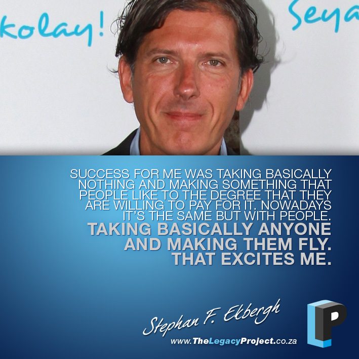 Stephan F.Ekbergh | Founder of Travelstart