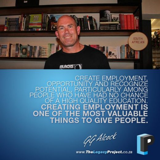 GG Alcock | Author & Businessman