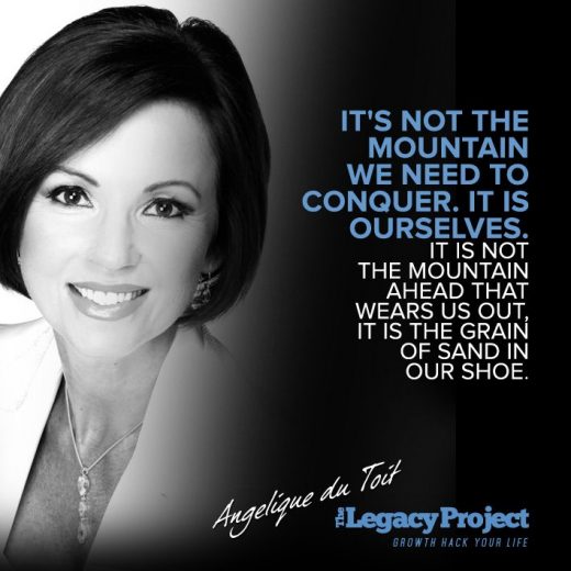 Angelique Du Toit | Speaker, Author & Businesswoman – The Legacy Project