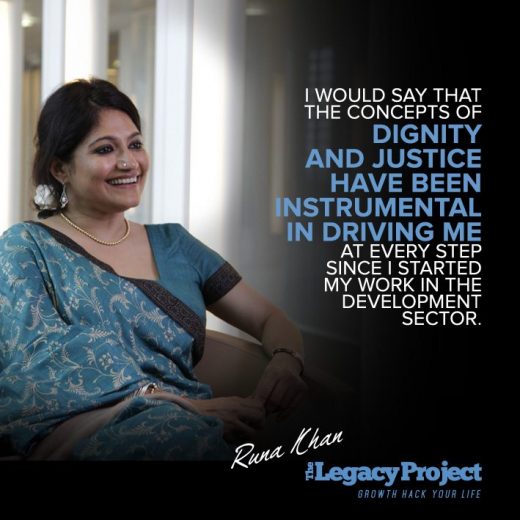 Runa Khan | Founder Of Friendship | The Legacy Project