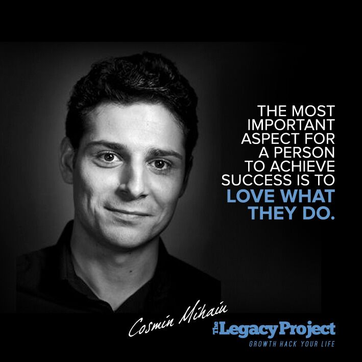 Cosmin Mihaiu | Co-Founder & CEO Of MIRA Rehab | The Legacy Project