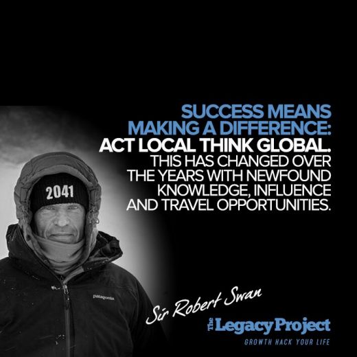 Sir Robert Swan | A Polar Explorer & Environmentalist
