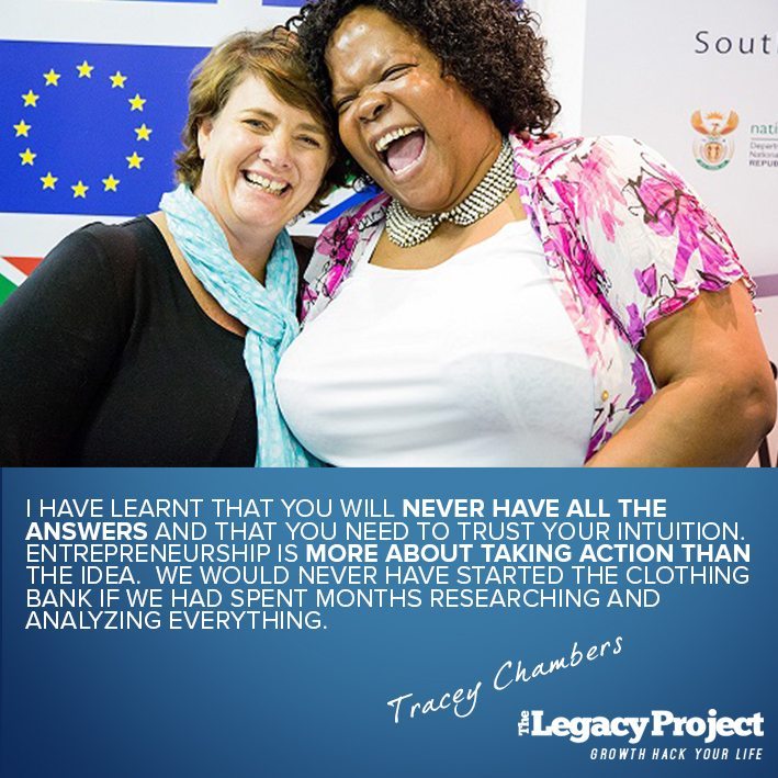 Tracey Chambers I CEO and Co Founder of The Clothing Bank | The Legacy ...