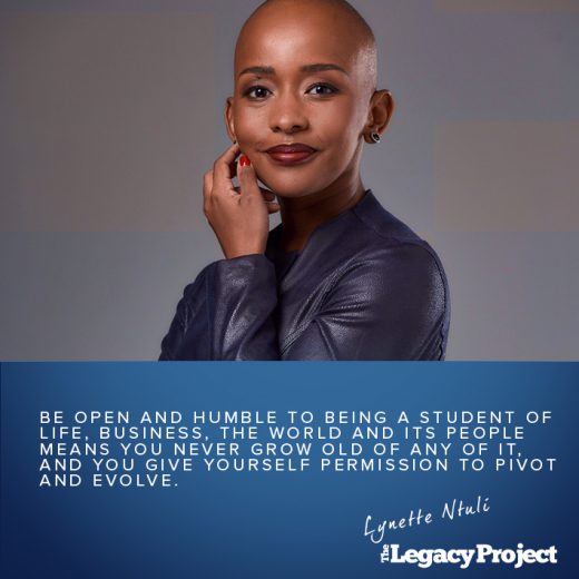 Lynette Ntuli | Business Founder and CEO Innate Investment Solutions | The Legacy Project