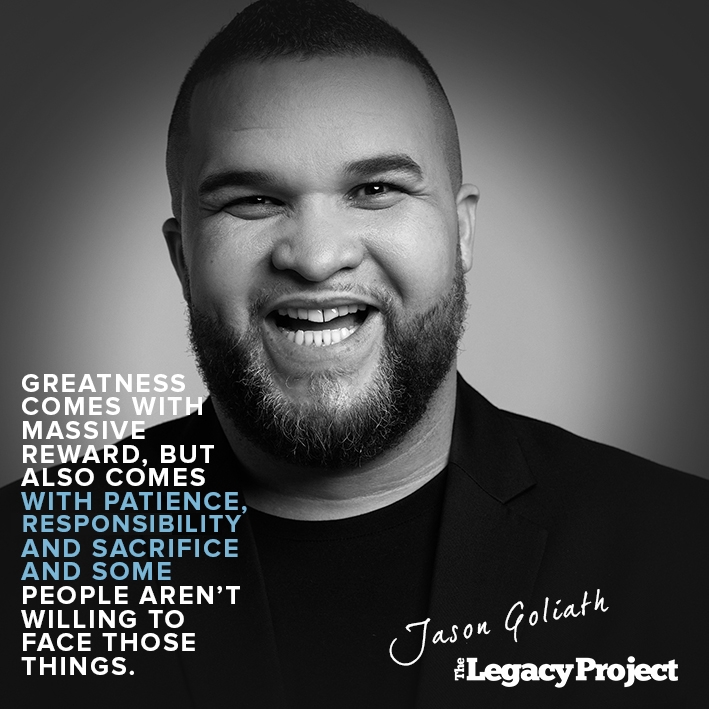 Jason Goliath | Comedian | Entrepreneur | The Legacy Project